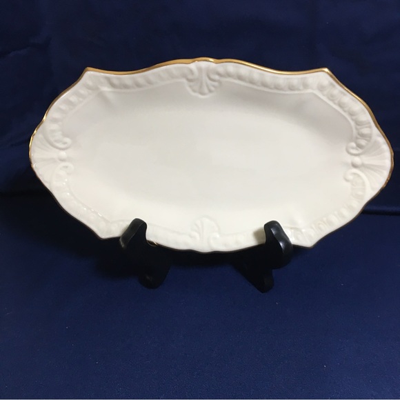 Lenox | Dining | Lenox Chadwick Small Tray With Gold Trim | Poshmark